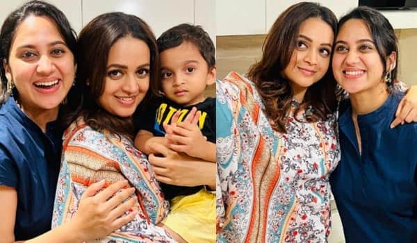 பாவனாவுடன் தீபாவளியை கொண்டாடிய மியா ஜார்ஜ் - Miya George celebrates ...