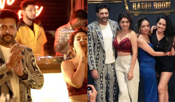 கோலிவுட் பிரபலங்களுக்கு பார்ட்டி கொடுத்த ரவி மோகன் - பாடகி கெனிஷா! - Ravi Mohan and singer ...