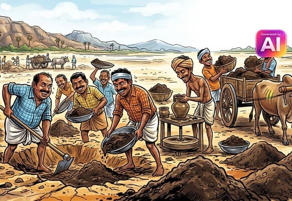 1,164 ஏரிகளில் இலவசமாக வண்டல் மண் எடுக்க... அனுமதி!:விவசாயிகள் ...